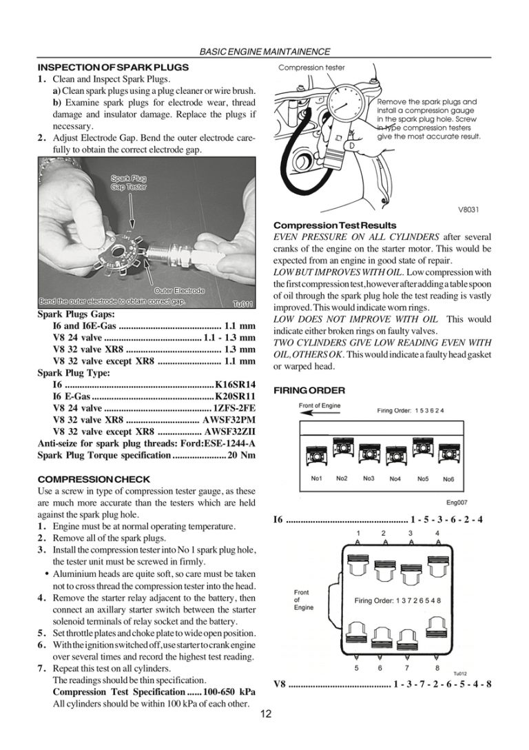 Ford Falcon/Fairlane Ba Bf Repair Manual 02-08 - Ellery Publications ...